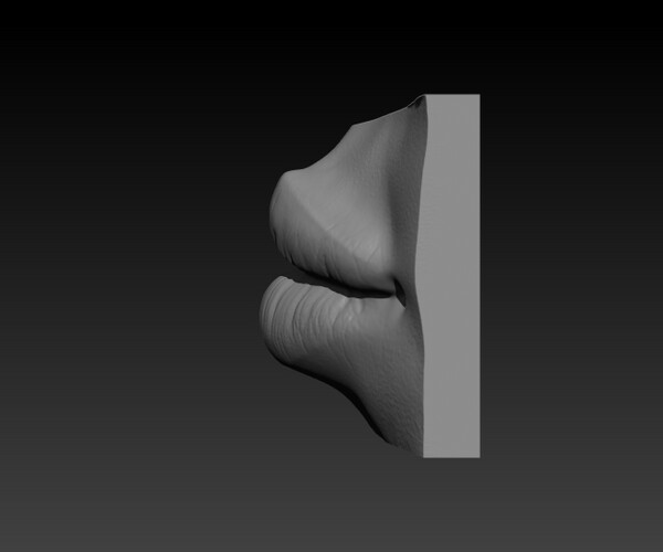 ArtStation - Female Lips 3D print | Resources