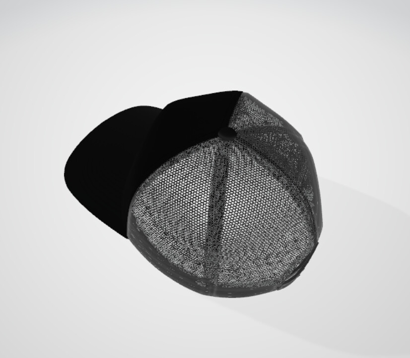 ArtStation - Baseball Cap Trucker (MD/ Clo3d zprj project + fbx +obj ...