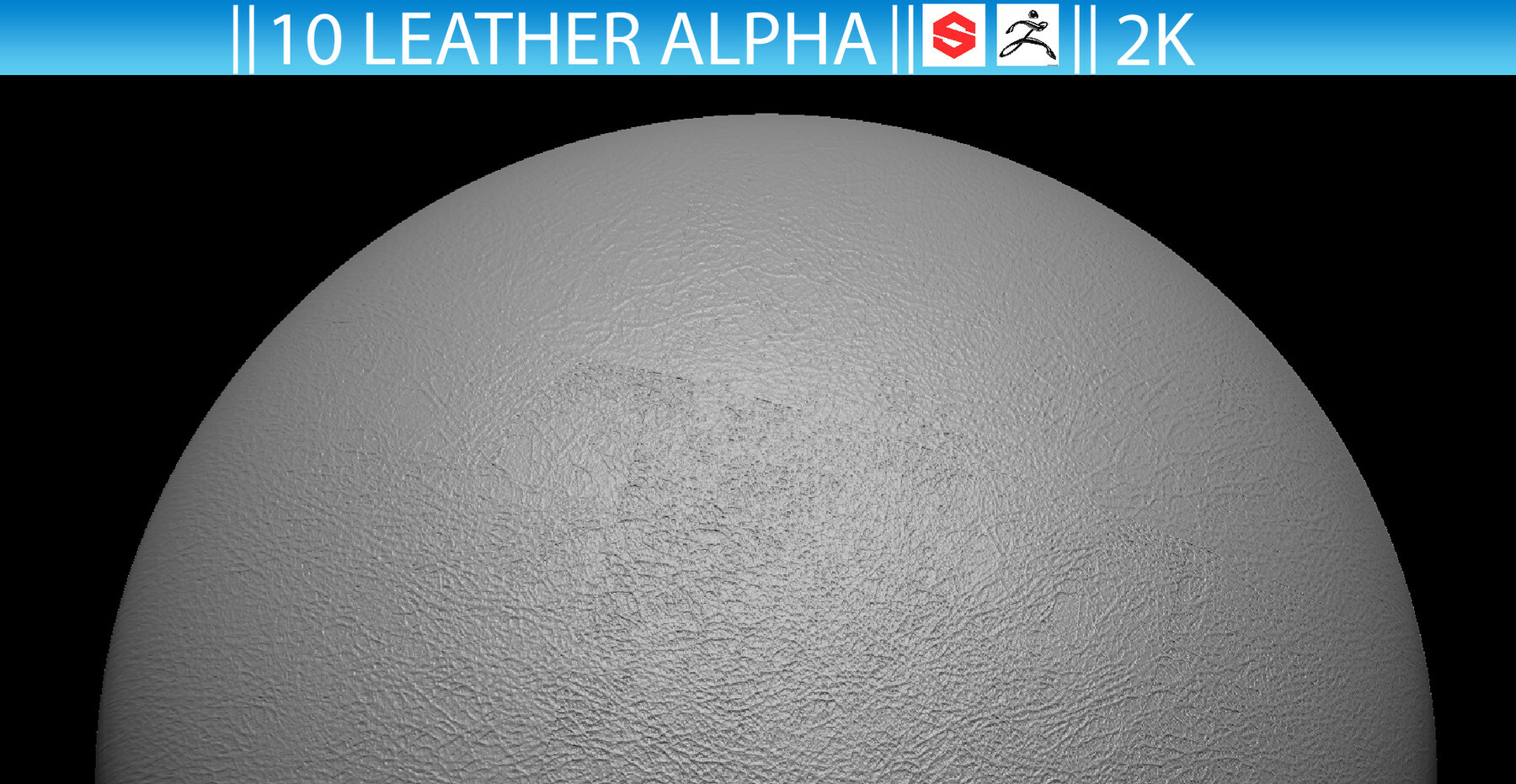 ArtStation - 10 Leather Alpha Fabric (ZBrush, Substance, 2K, PSD) | Brushes