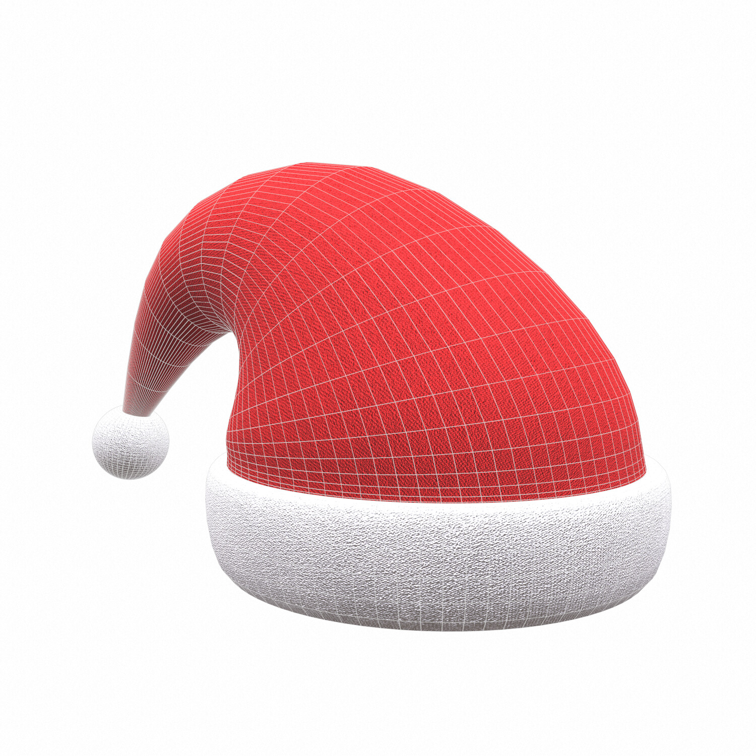 ArtStation - Christmas Santa Claus hat | Game Assets