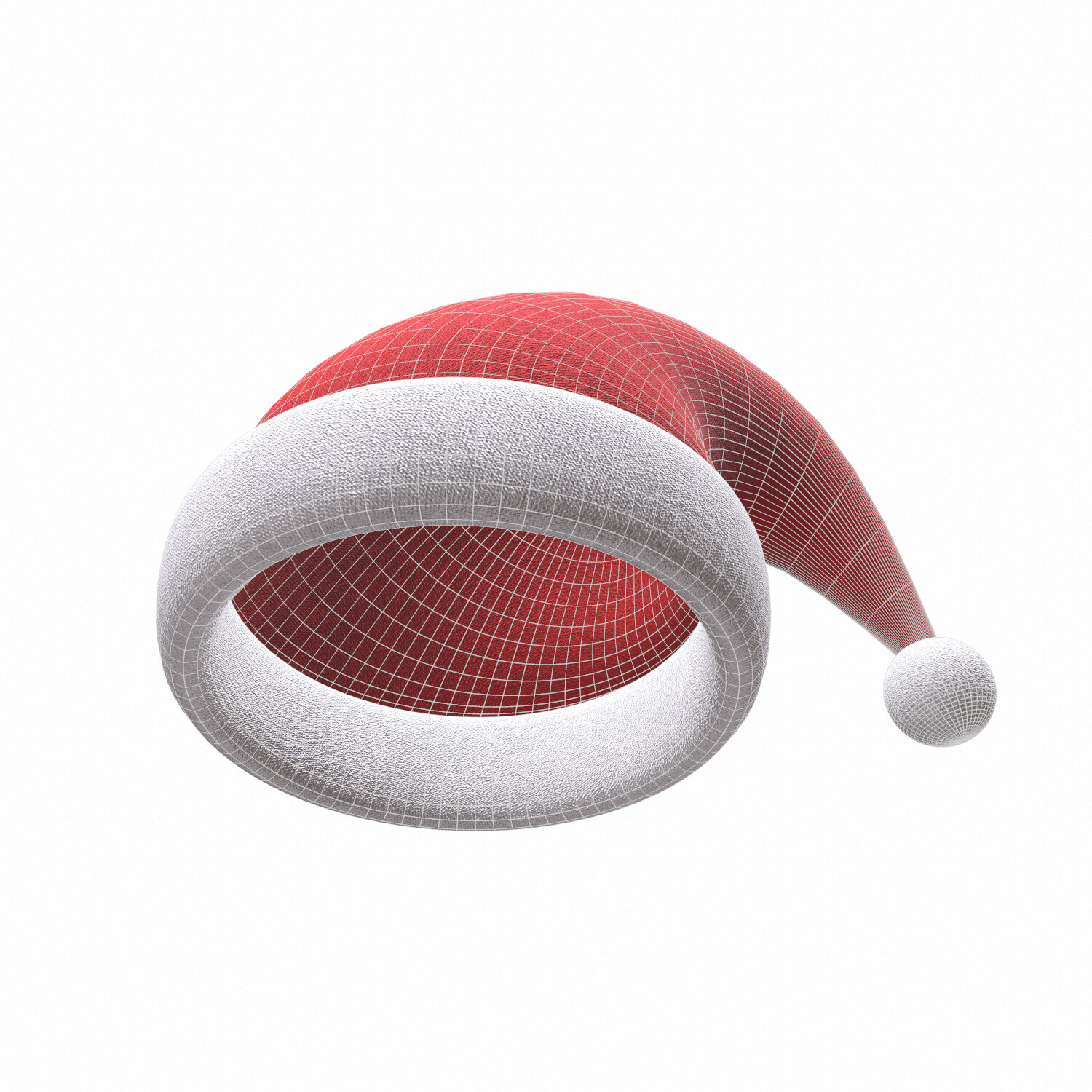 ArtStation - Christmas Santa Claus hat | Game Assets