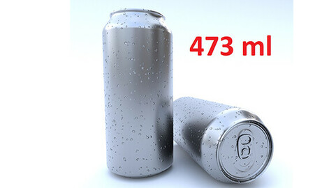 ArtStation - Beverage can 473 ml | Resources