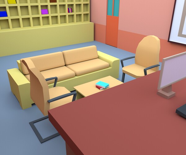 ArtStation - Office Cartoon | Game Assets