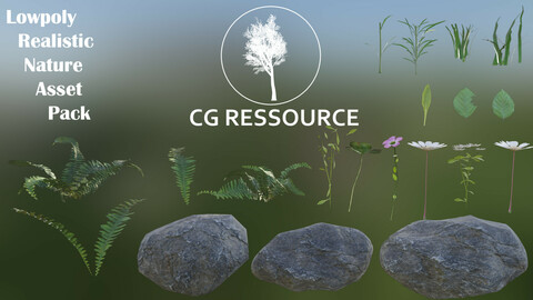 ArtStation - Realistic Nature Asset Pack Vol.1 | Resources