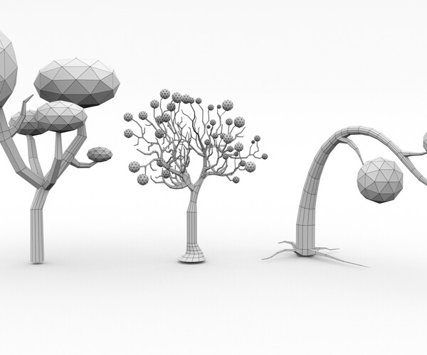 ArtStation - Trees Pack | Game Assets