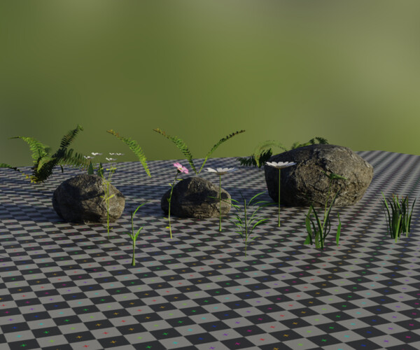 ArtStation - Realistic Nature Asset Pack Vol.1 | Resources