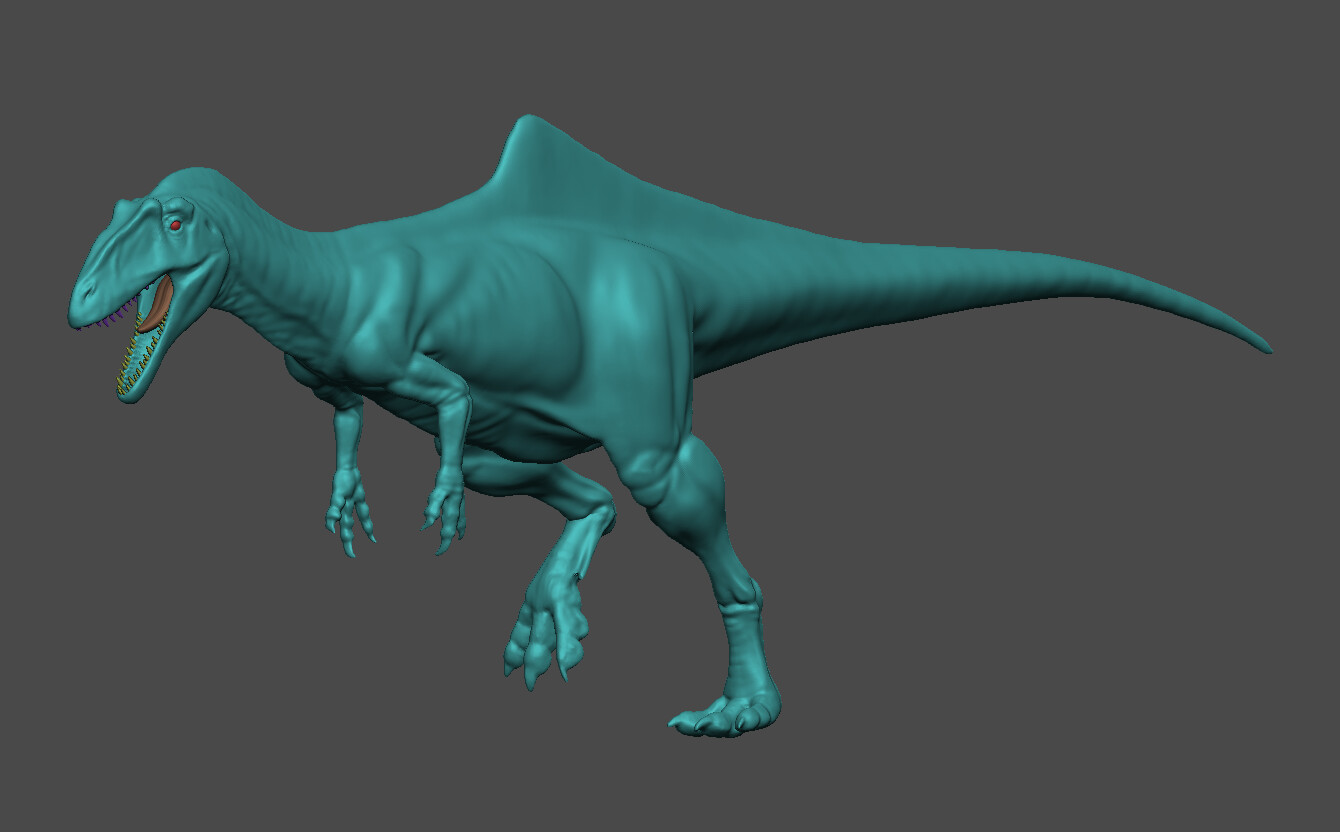 ArtStation - Dinosaur Pose 06 | Resources