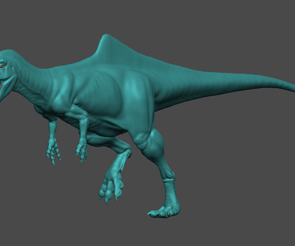 ArtStation - Dinosaur Pose 06 | Resources