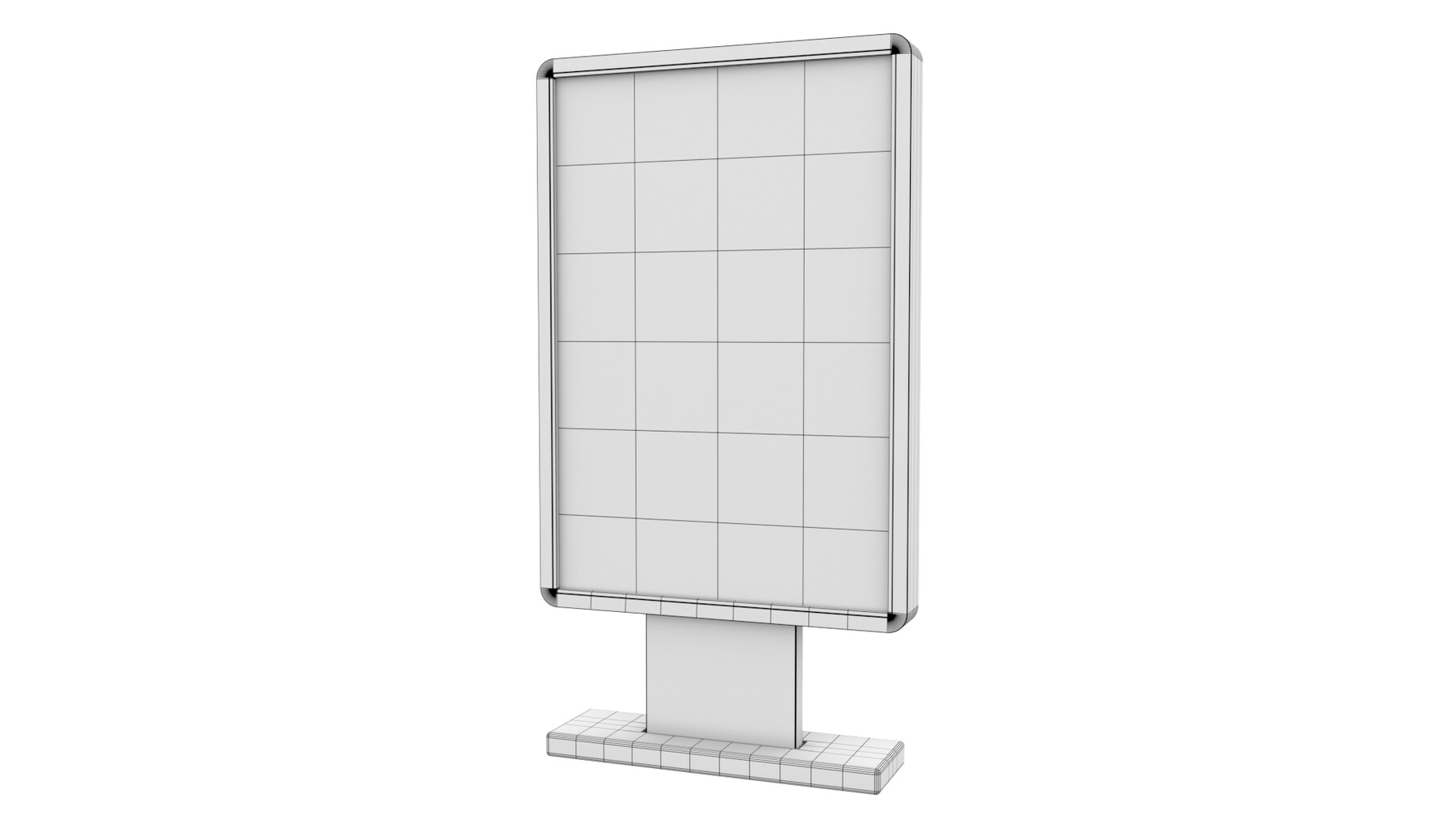 ArtStation - Advertising stand display Billboard 01 | Resources