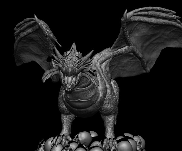 ArtStation - Dragon | Game Assets