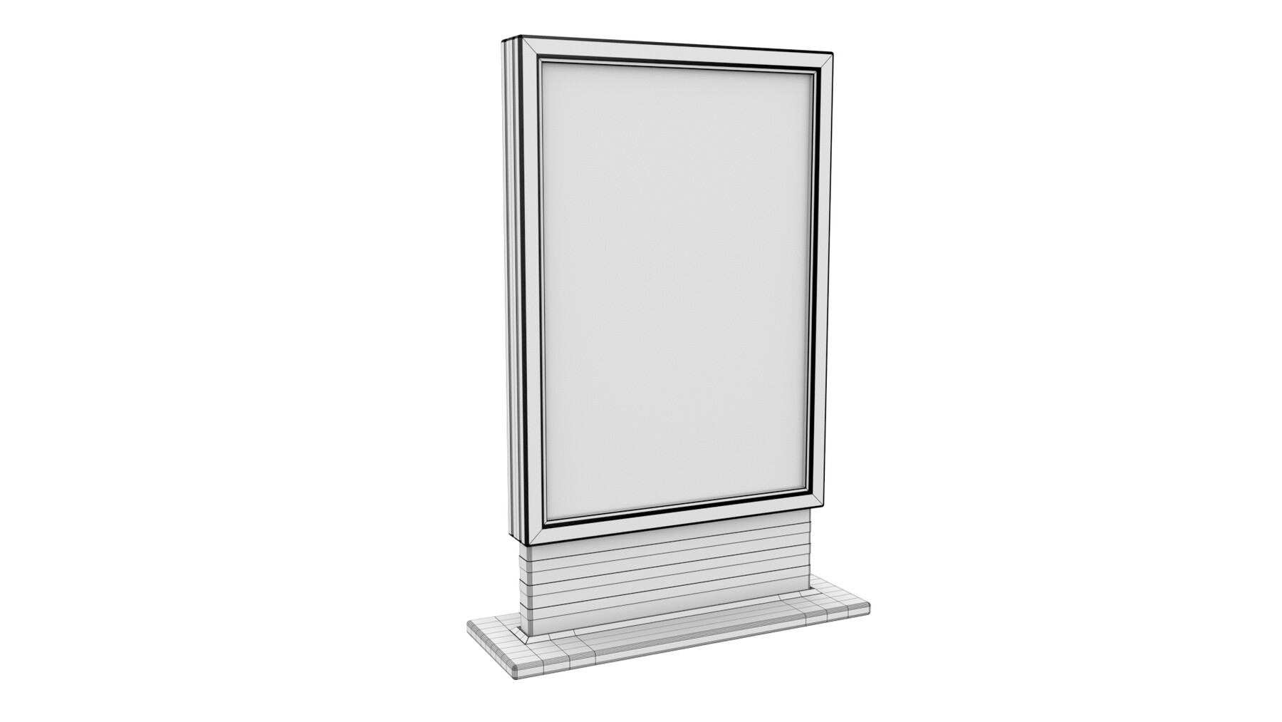 ArtStation - Advertising stand display Billboard 05 | Resources