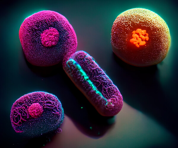 ArtStation - Bacteria Collections | Artworks