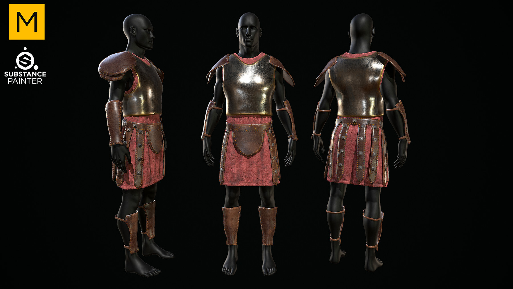 ArtStation - Medieval Armor. CLO 3D & Marvelous & Substance projects ...