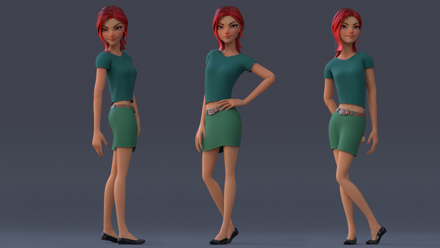 ArtStation - Violet Ver : 3 | Game Assets