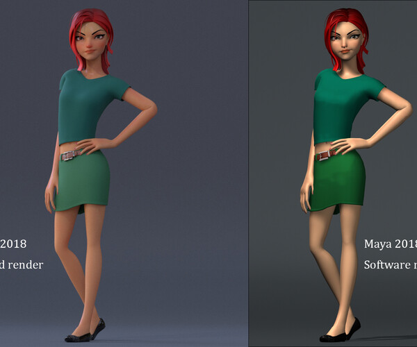 ArtStation - Violet Ver : 3 | Game Assets