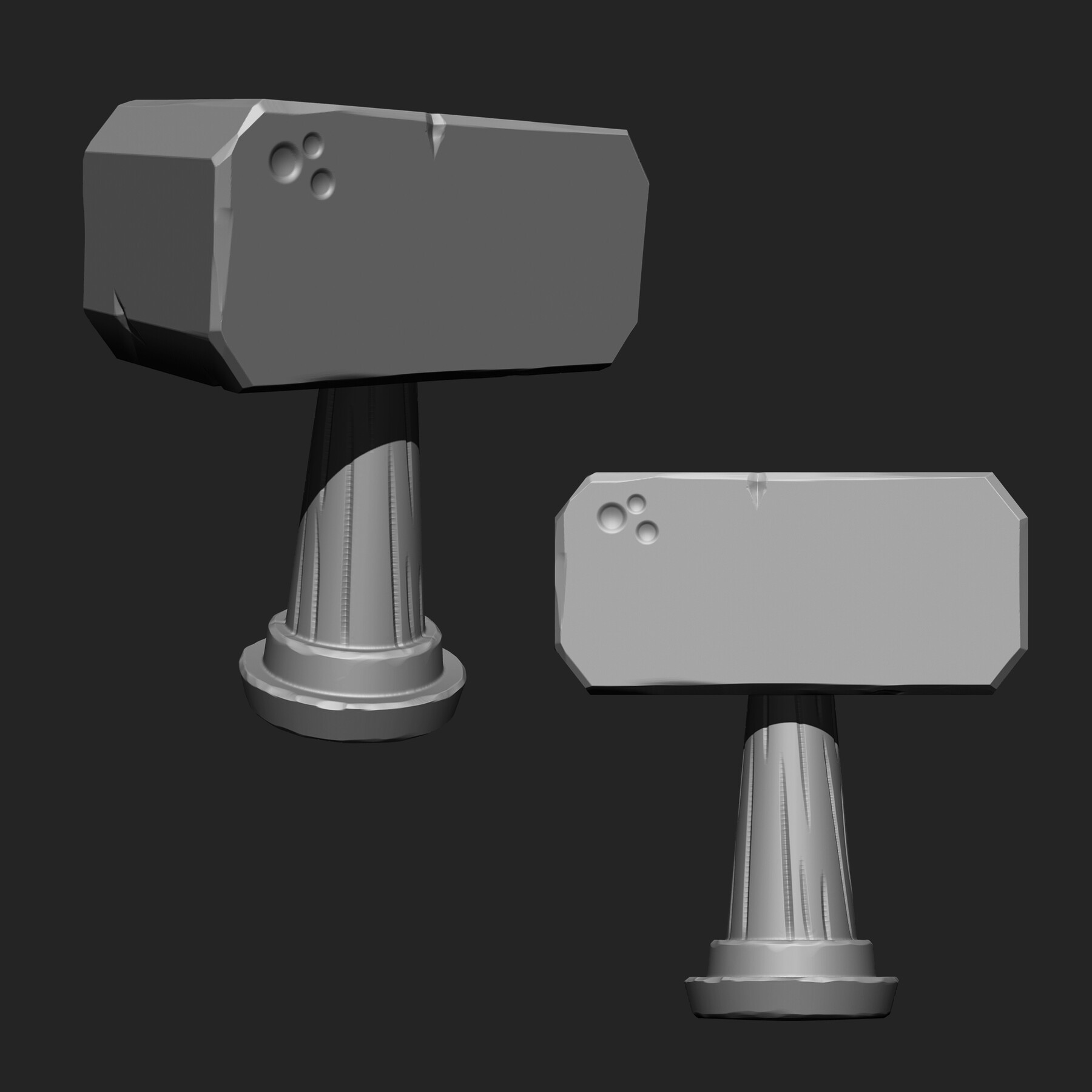 ArtStation - Stylized Objects IMM Brush Pack (20 in One) Vol. 2 | Brushes