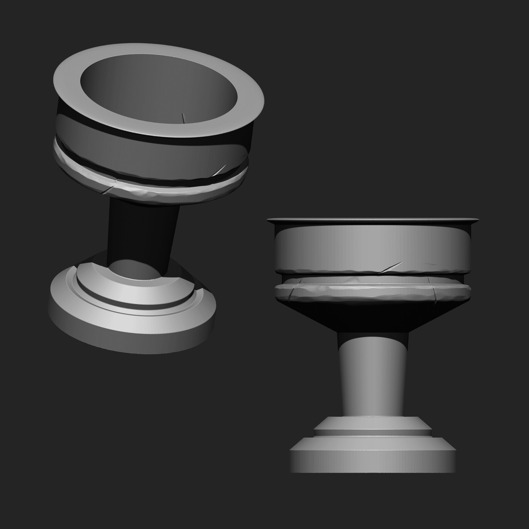 ArtStation - Stylized Objects IMM Brush Pack (20 in One) Vol. 2 | Brushes