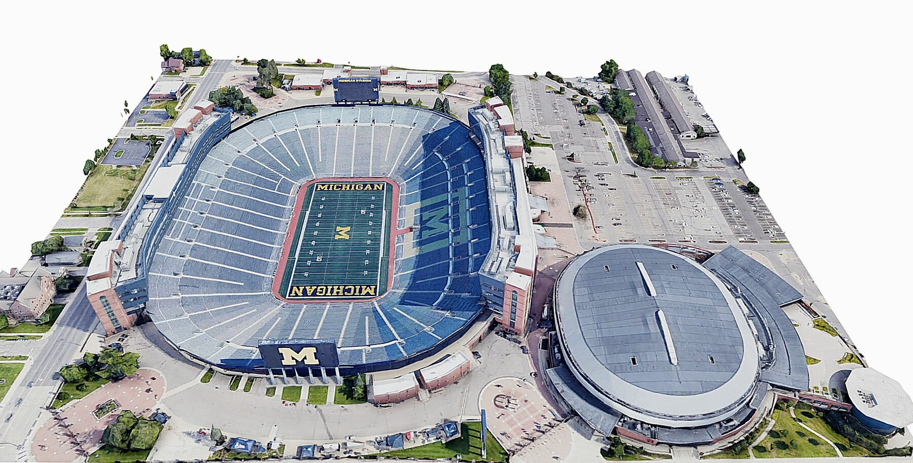 ArtStation - Michigan Stadium | Resources