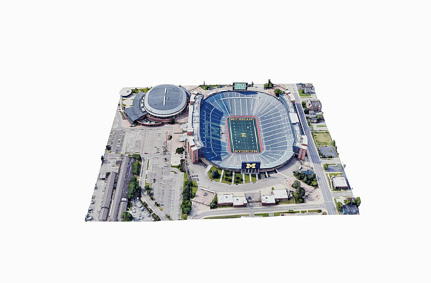 ArtStation - Michigan Stadium | Resources