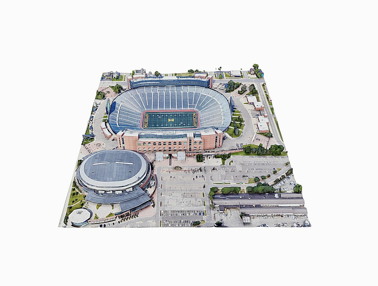 ArtStation - Michigan Stadium | Resources