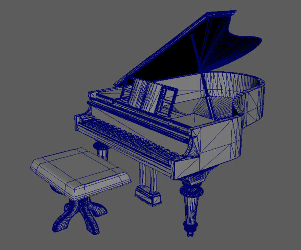 ArtStation - Piano | Game Assets