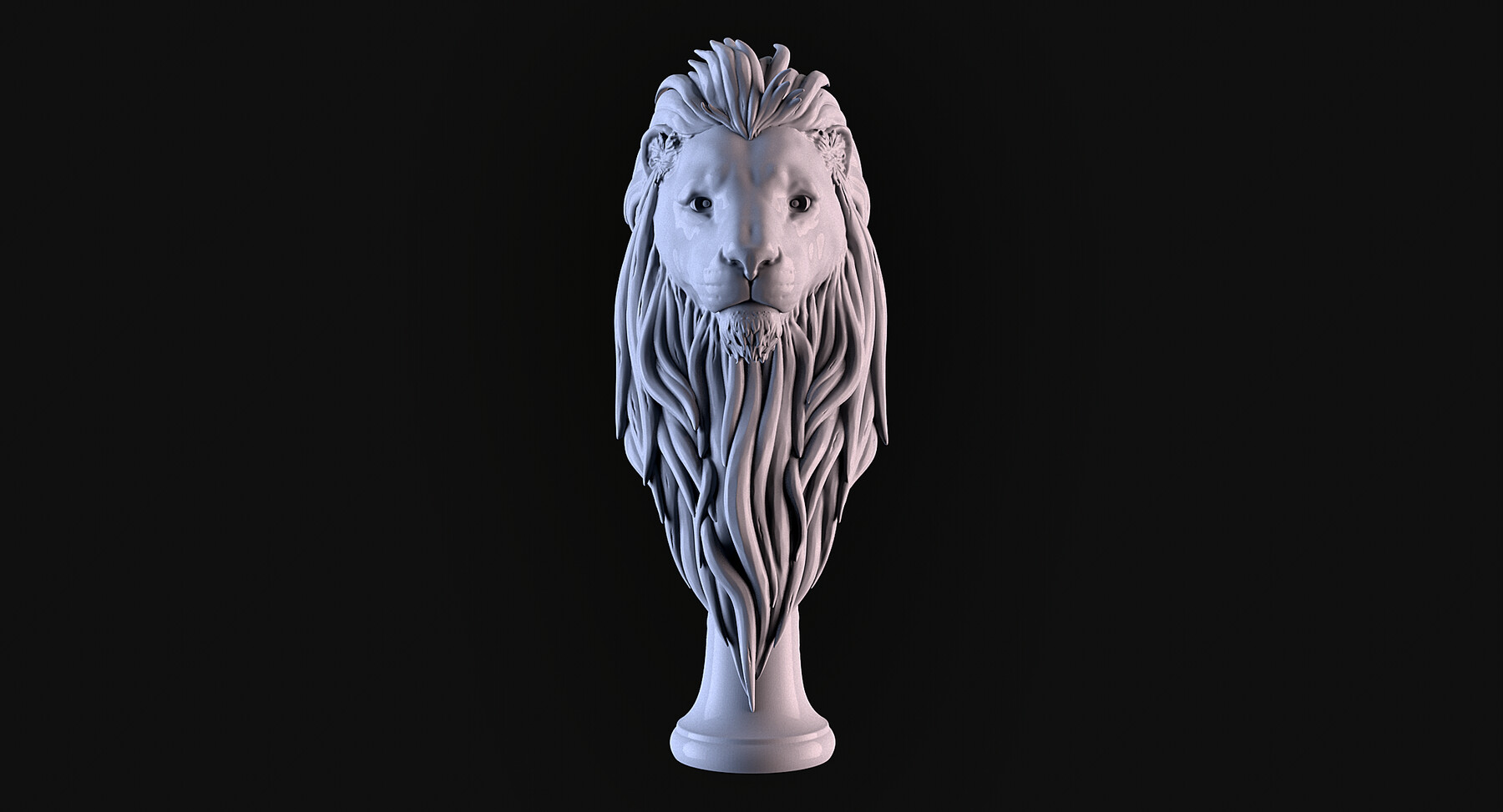 ArtStation - Lion Head | Resources