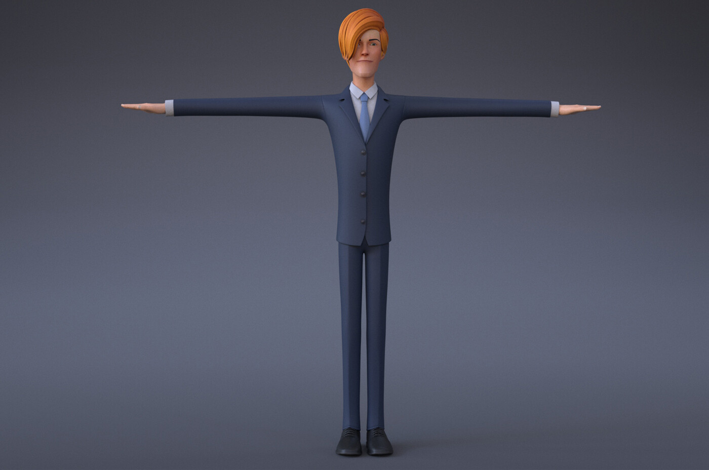 ArtStation - Mickey Cartoon Boy Rig | Game Assets