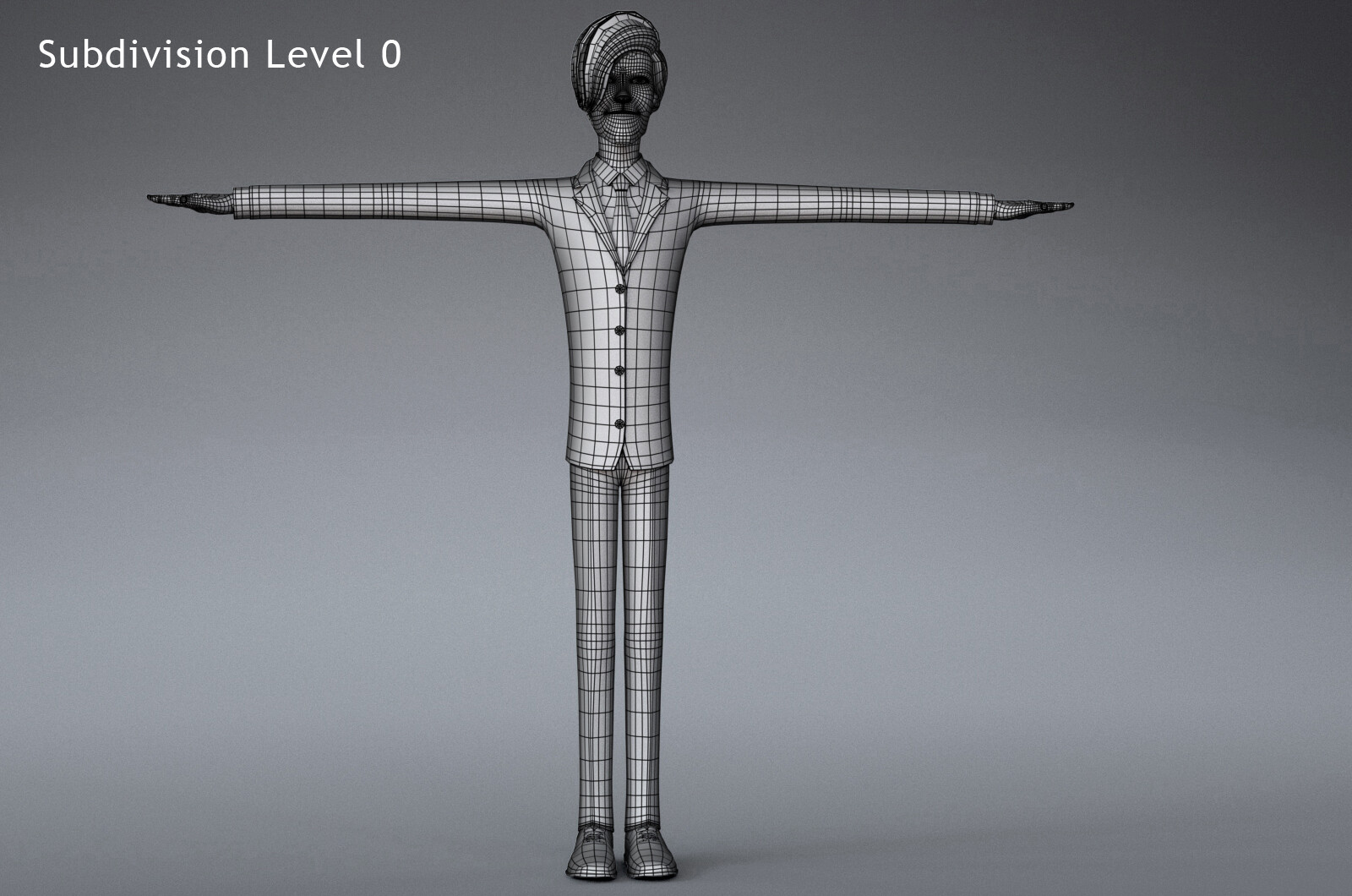 ArtStation - Mickey Cartoon Boy Rig | Game Assets