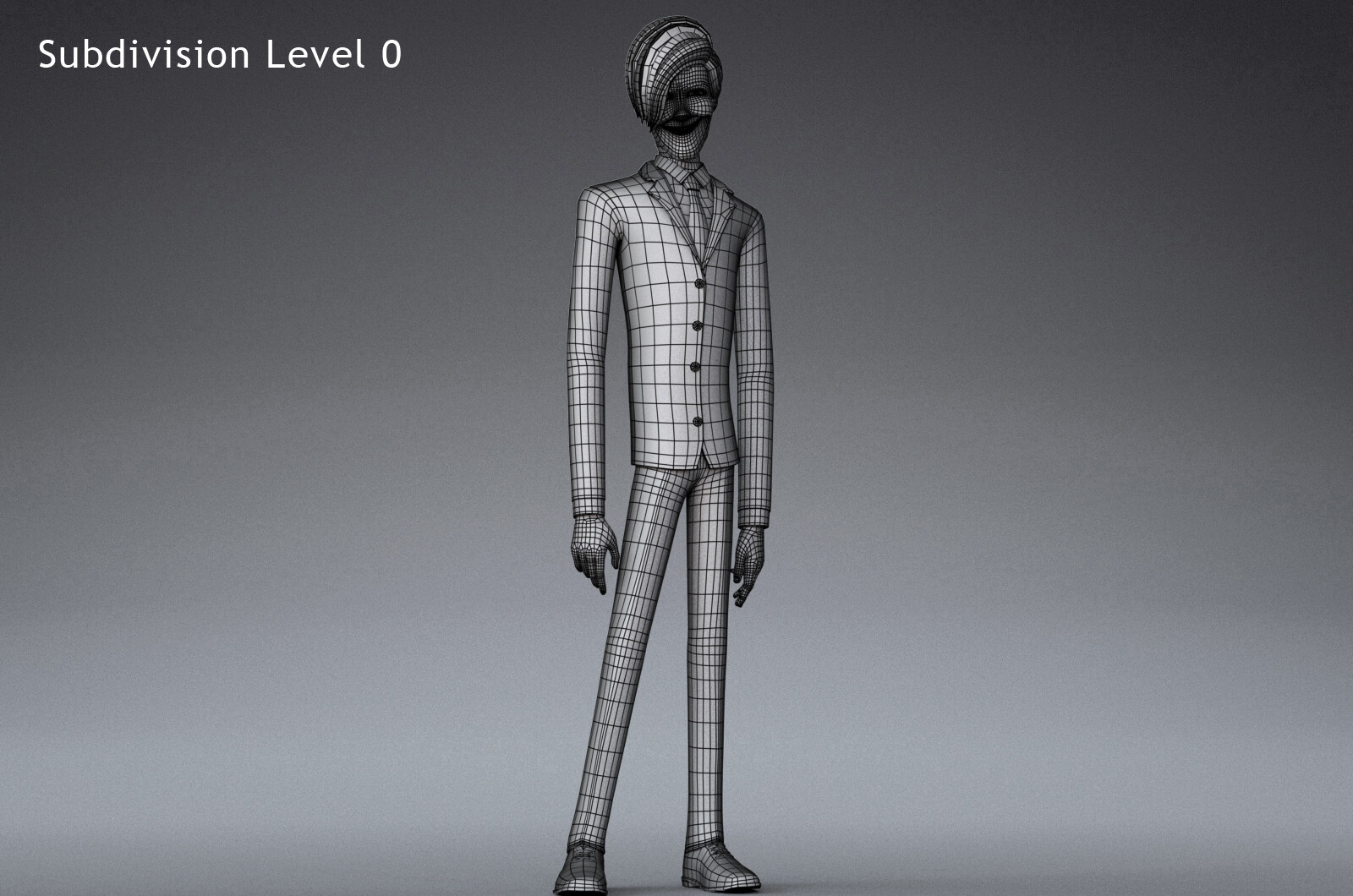 ArtStation - Mickey Cartoon Boy Rig | Game Assets