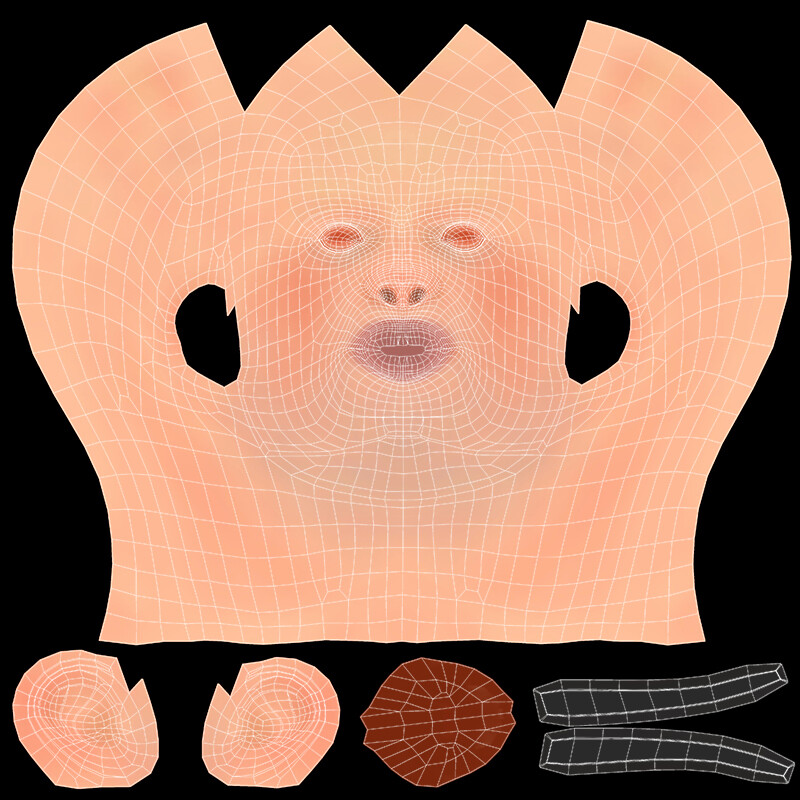 ArtStation - Mickey Cartoon Boy Rig | Game Assets