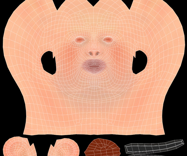 ArtStation - Mickey Cartoon Boy Rig | Game Assets