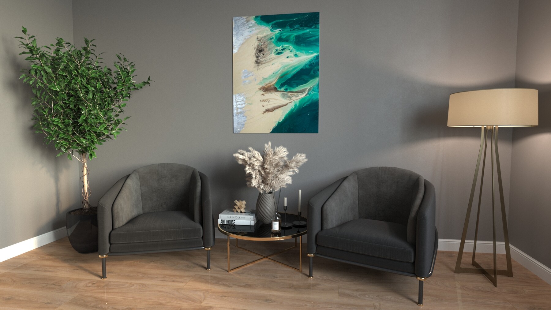 ArtStation - Interior Design Scene 06 | Resources