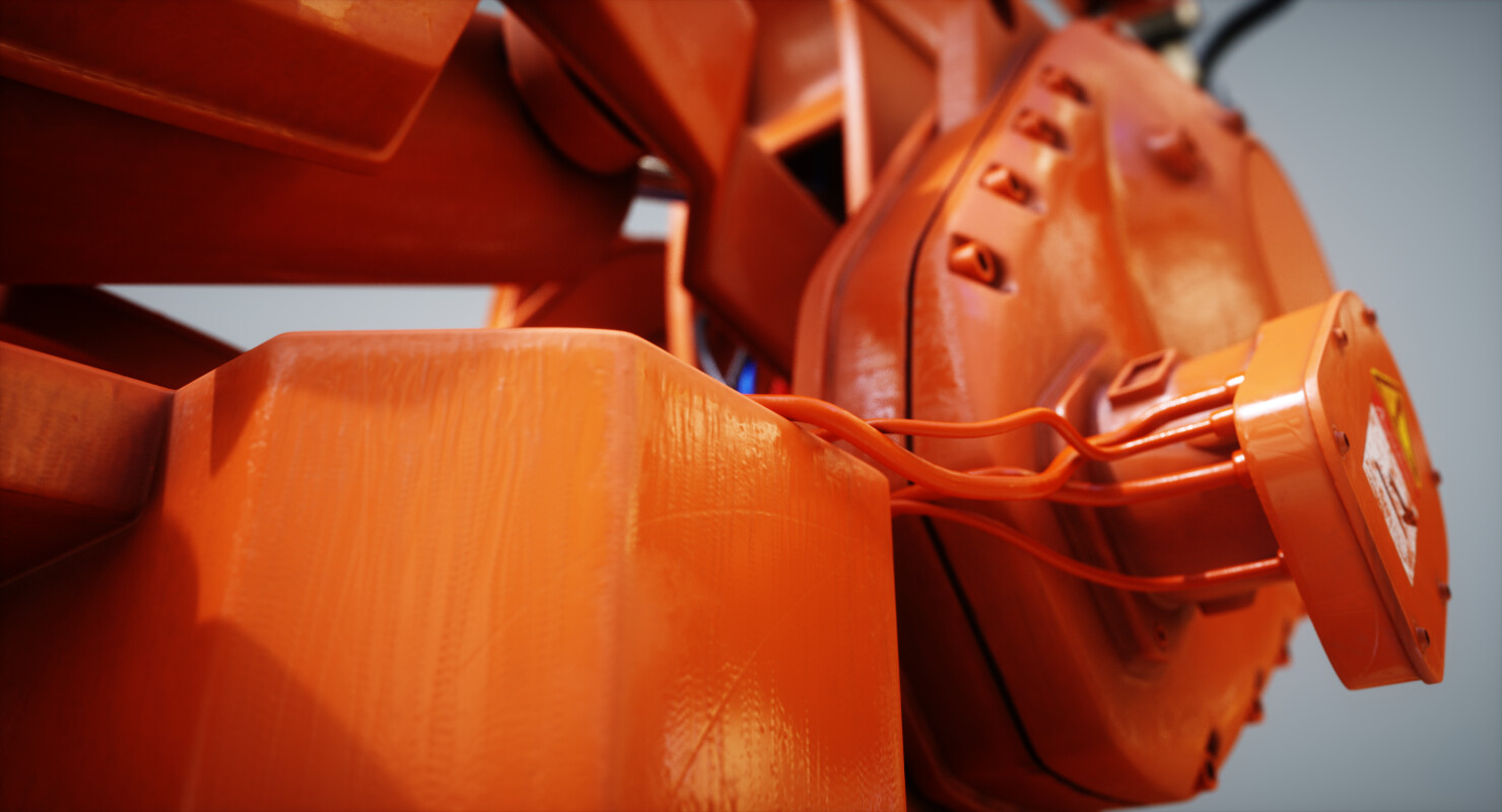 ArtStation - Industrial Robot Machine Rigged | Resources