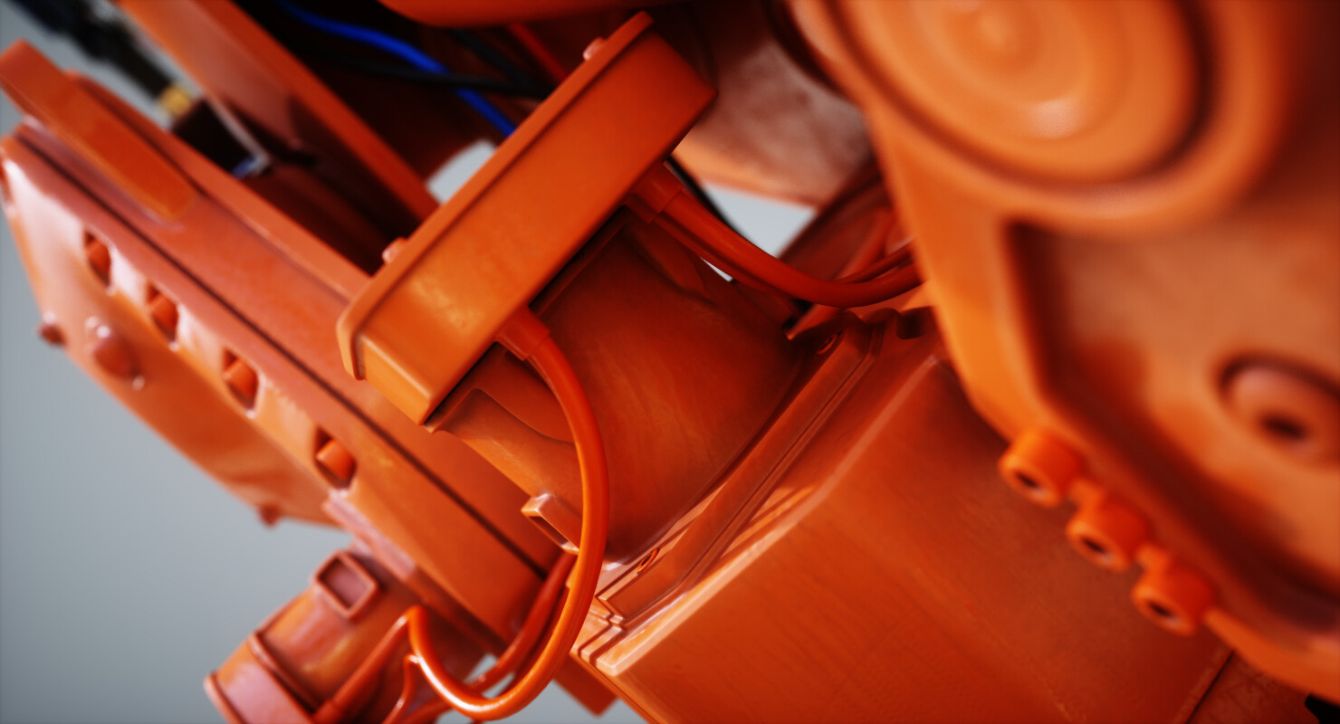 ArtStation - Industrial Robot Machine Rigged | Resources