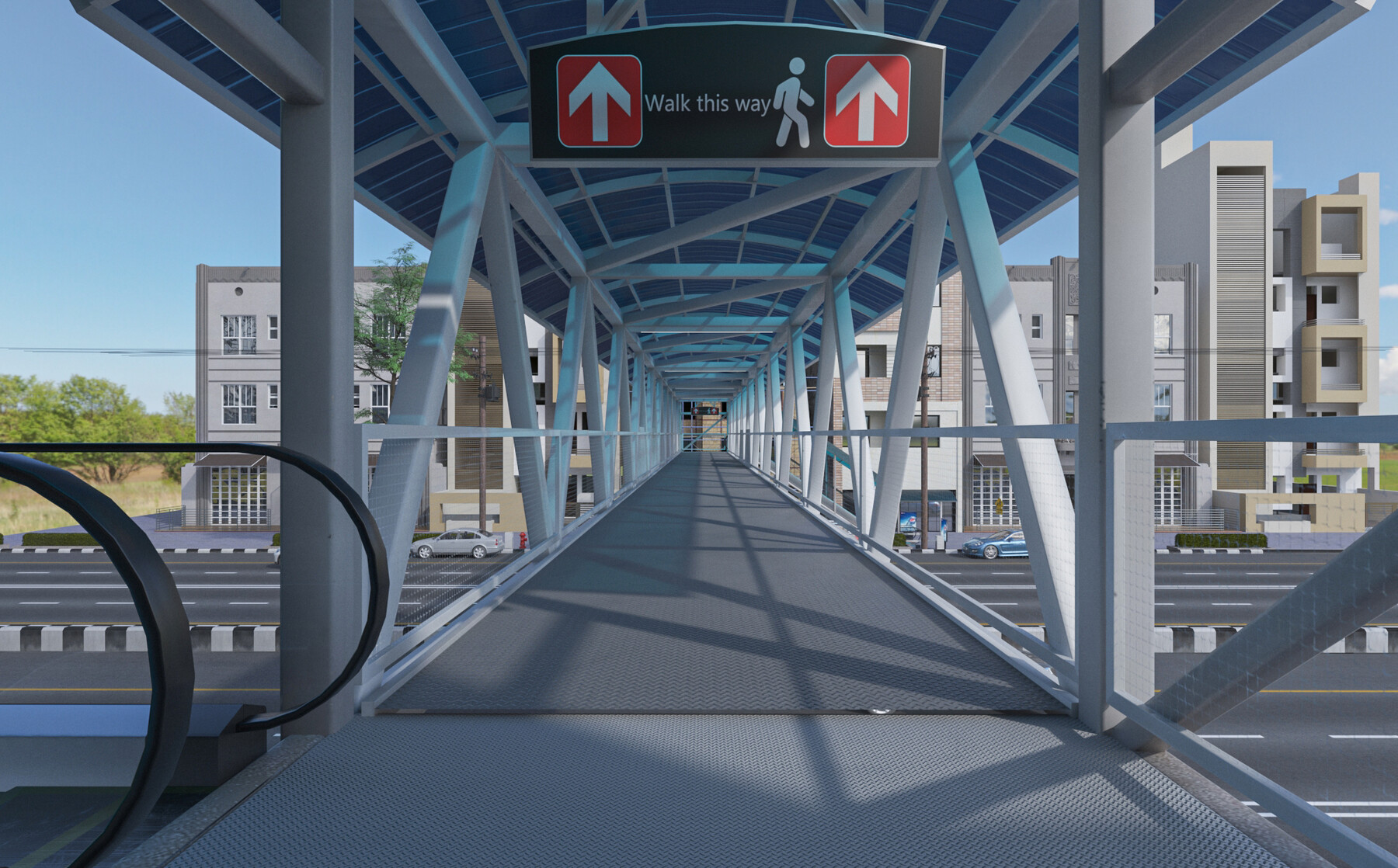 ArtStation - Pedestrian Bridge VOL 1 | Resources