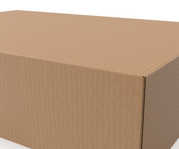 ArtStation - Cardboard box-Low poly PBR | Game Assets