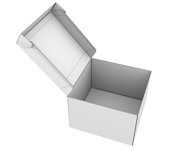 ArtStation - Cardboard box-Low poly PBR | Game Assets