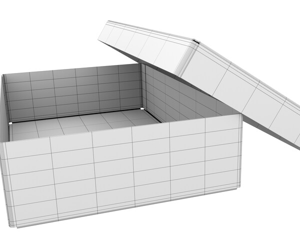ArtStation - Cardboard box-Low poly PBR | Game Assets
