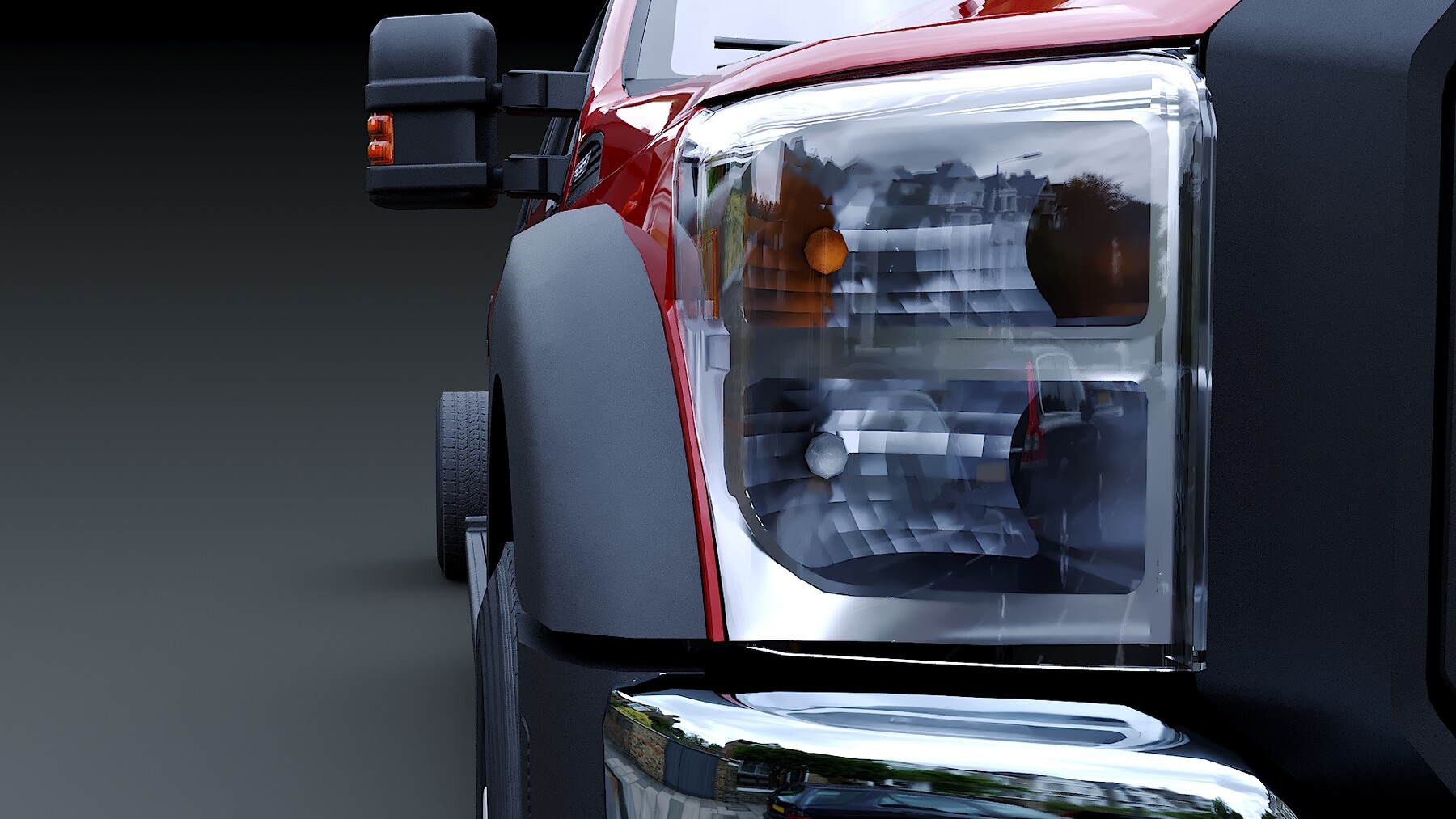 ArtStation - Ford F550 Super Duty 2015 | Game Assets