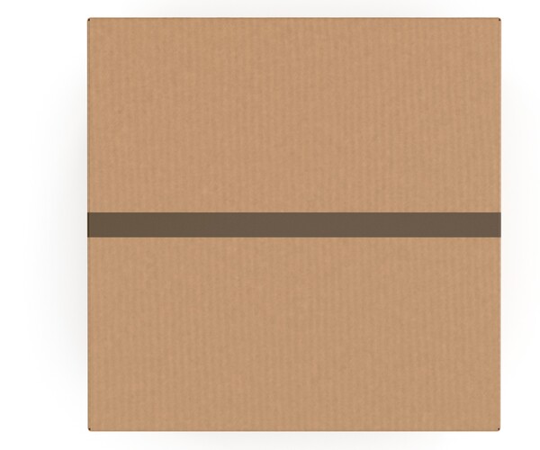 ArtStation - Cardboard box-Low poly PBR | Game Assets