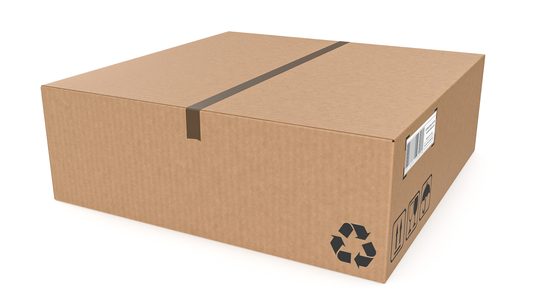 ArtStation - Cardboard box-Low poly PBR | Game Assets