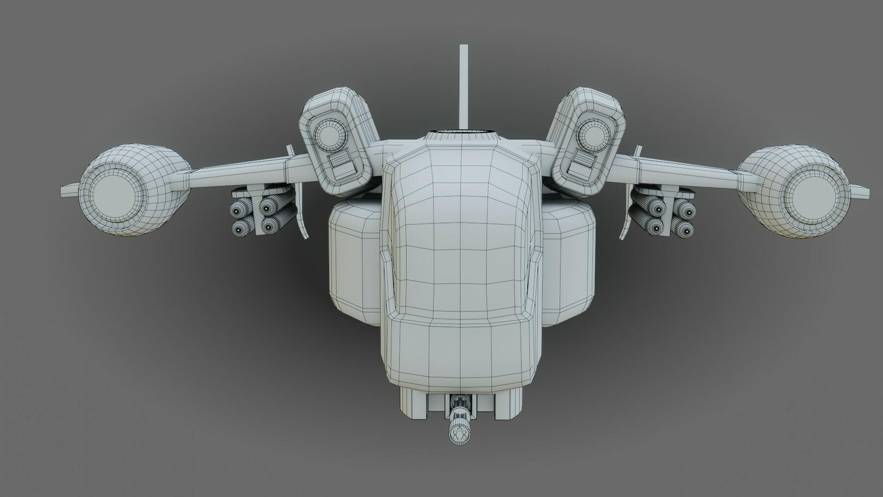 ArtStation - Sci-Fi Drop Ship - Low Poly - Game Ready - PBR | Game Assets