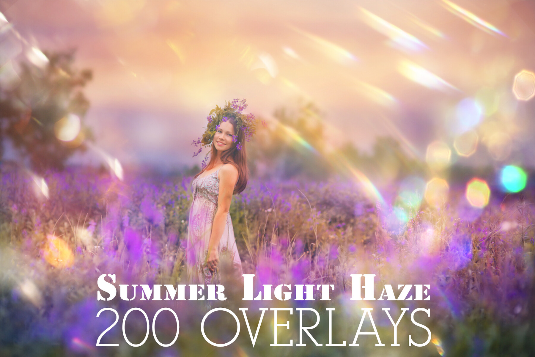 ArtStation - 200 Summer Light Haze, Sunlight, Spring bokeh, Lens ...