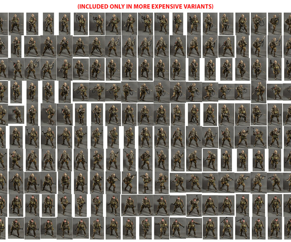 ArtStation - POSE REFERENCE PACK - HEAVY SOLDIER #01 | Resources