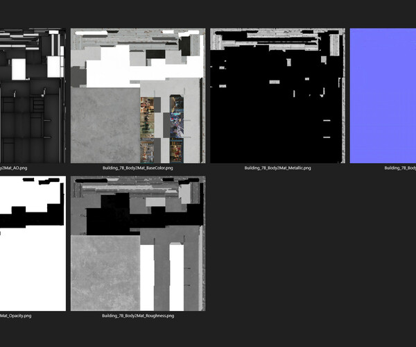 ArtStation - Building 7B | Game Assets