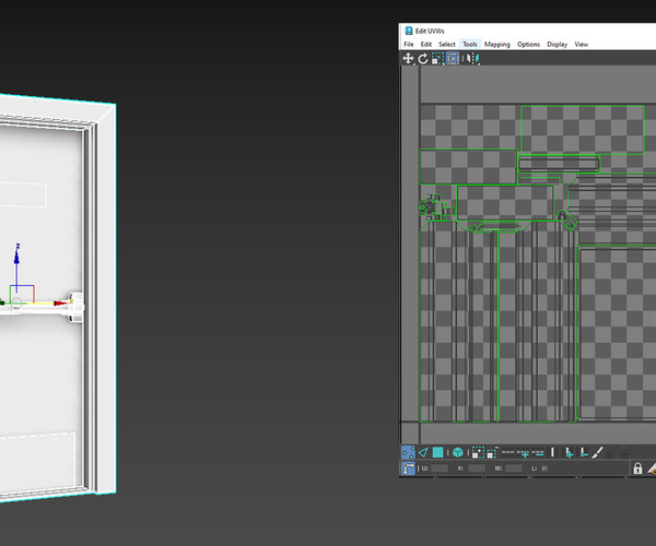 ArtStation - Realistic Panic Exit Door | Game Assets