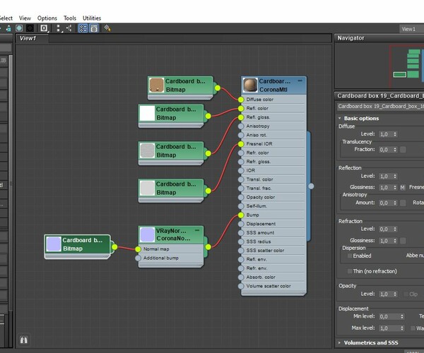 ArtStation - Cardboard box-Low poly PBR | Game Assets