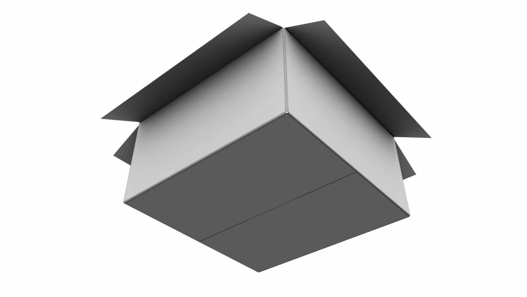 ArtStation - Cardboard box-Low poly PBR | Resources