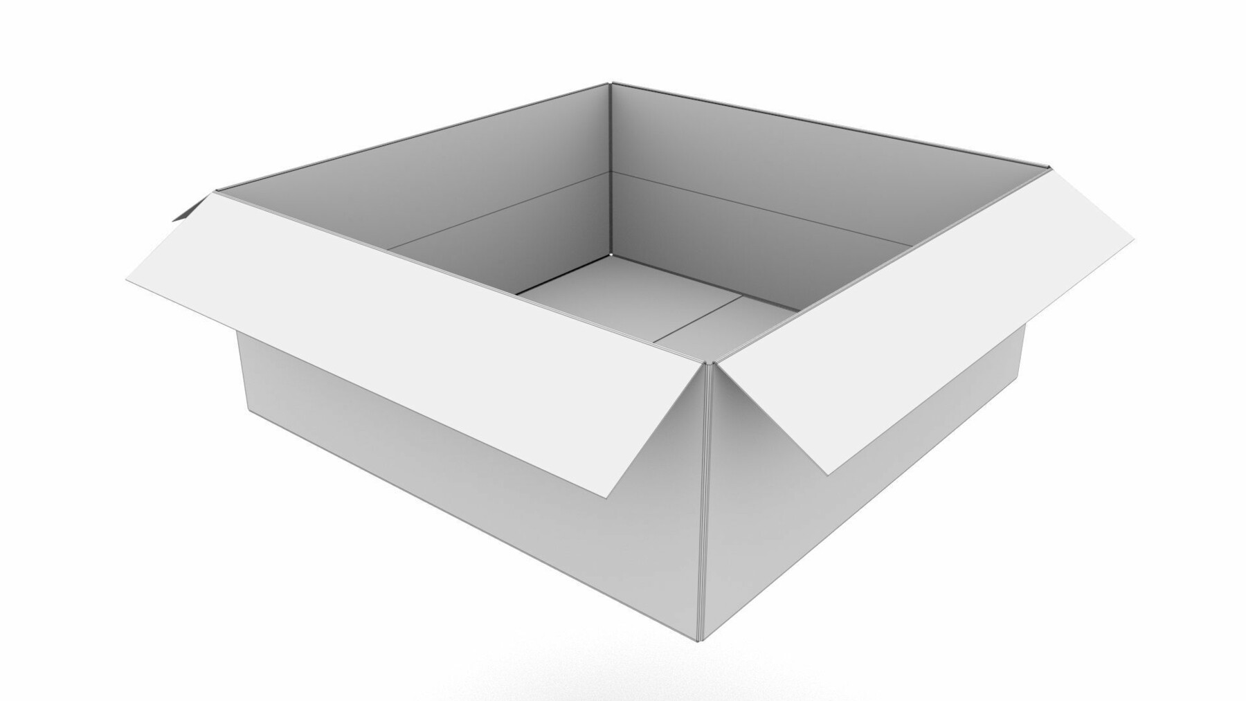 ArtStation - Cardboard box-Low poly PBR | Resources