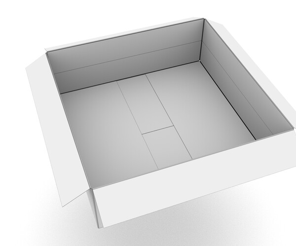 ArtStation - Cardboard box-Low poly PBR | Game Assets